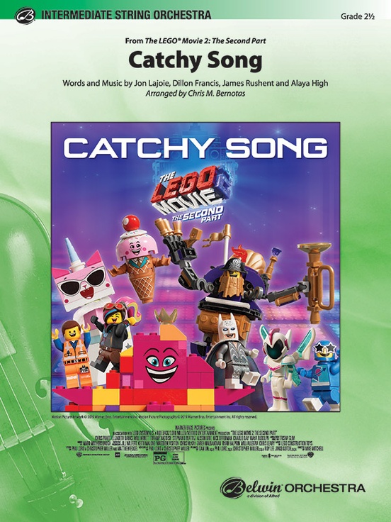 Catchy Song: String Orchestra Conductor Score & Parts: Jon Lajoie ...