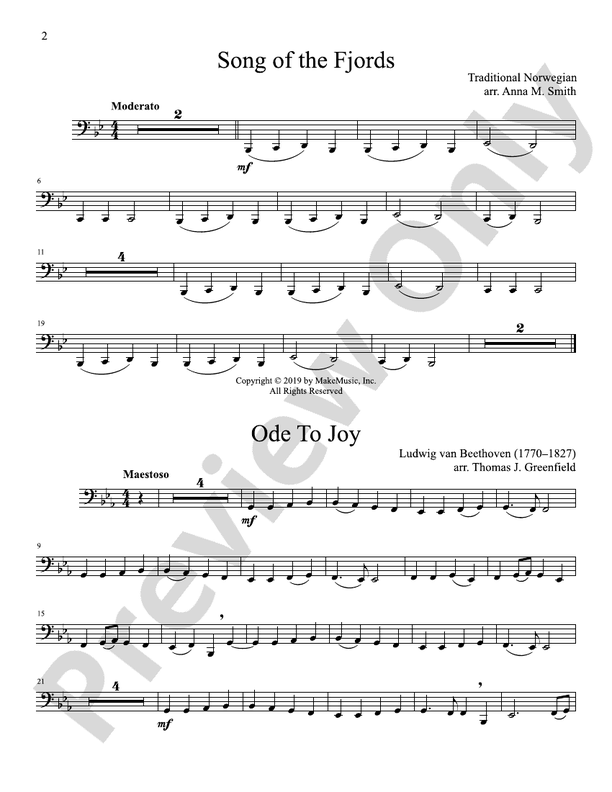 The Beginning Tuba Soloist: Tuba - Digital Sheet Music Download