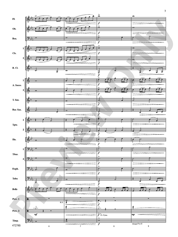 On the Cape: Score: Concert Band Score - Digital Sheet Music Download
