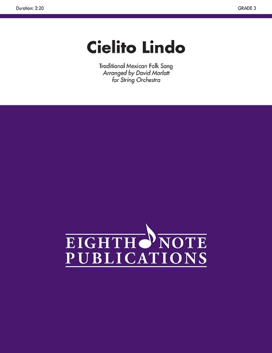 Cielito Lindo: String Orchestra Conductor Score & Parts | Sheet Music
