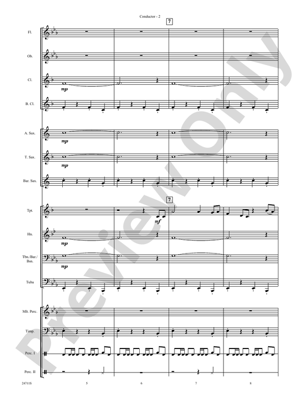 Siyahamba (We Are Marching): Concert Band Conductor Score & Parts - Digital Sheet Music Download
