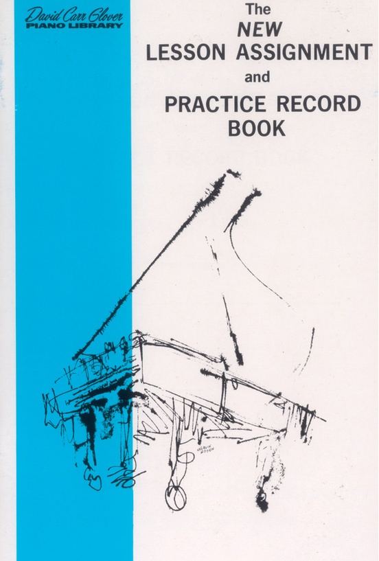 The New Lesson Assignment and Practice Record Book: Piano Book | Sheet ...
