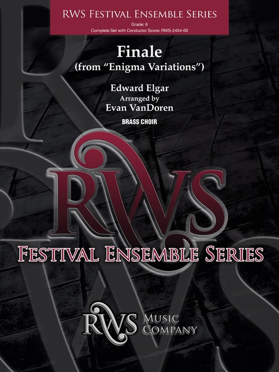 Finale (from "Enigma Variations"): 1st F Horn: 1st F Horn Part: Edward ...