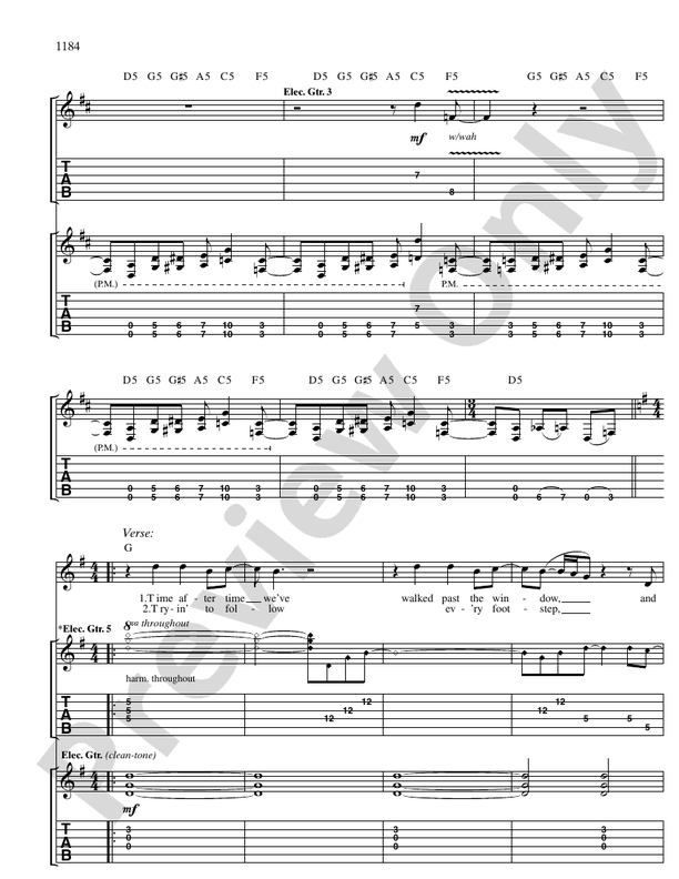 Learning To See: Guitar: Van Halen - Digital Sheet Music Download