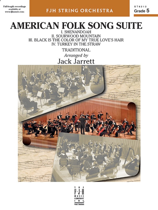 American Folk Song Suite: String Orchestra Conductor Score & Parts ...