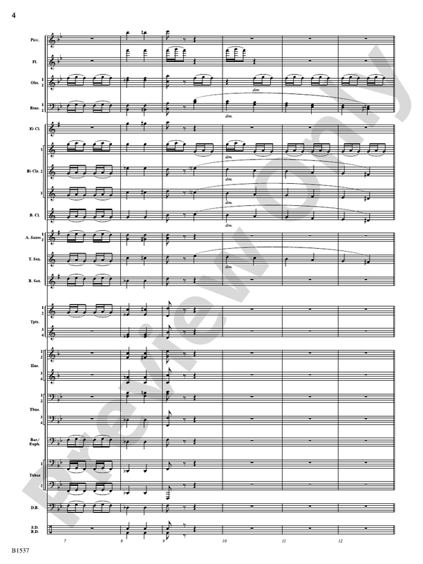 Galop: Score: Concert Band Score: Arthur Bird - Digital Sheet Music ...