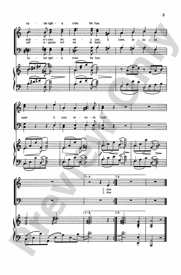 Five German Folk Songs: TTBB Choral Octavo: Johannes Brahms - Digital ...