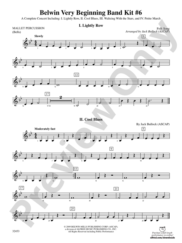Belwin Very Beginning Band Kit #6: Mallets: Mallets Part - Digital ...