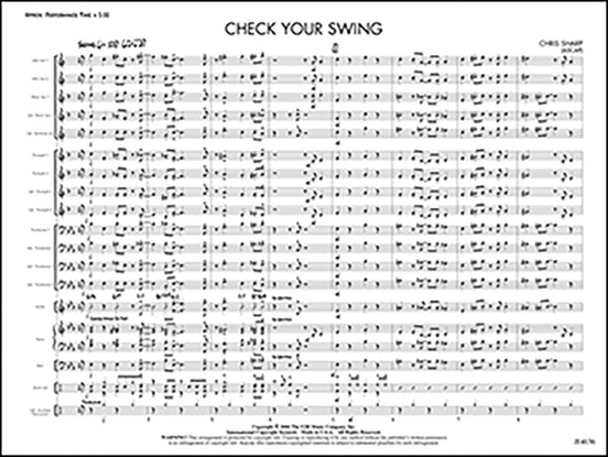 Check Your Swing: Trumpet 2: Trumpet 2 Part: Chris Sharp - Digital ...