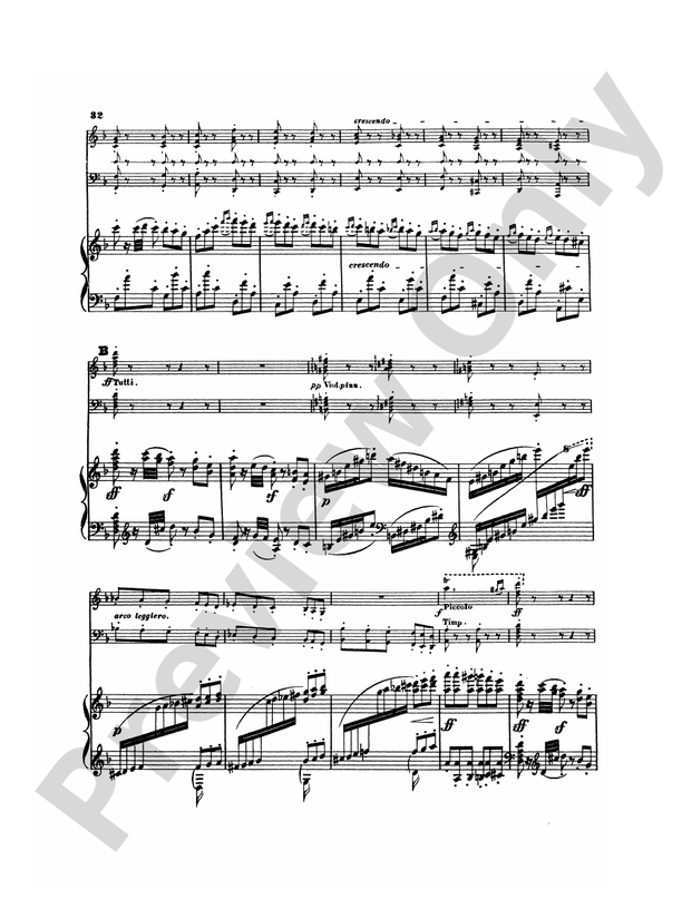 Litolff: Concerto Symphonique, Op. 102: Scherzo Part - Digital Sheet ...