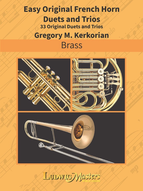 Easy Original French Horn Duets and Trios: Horn, Collections, Book ...