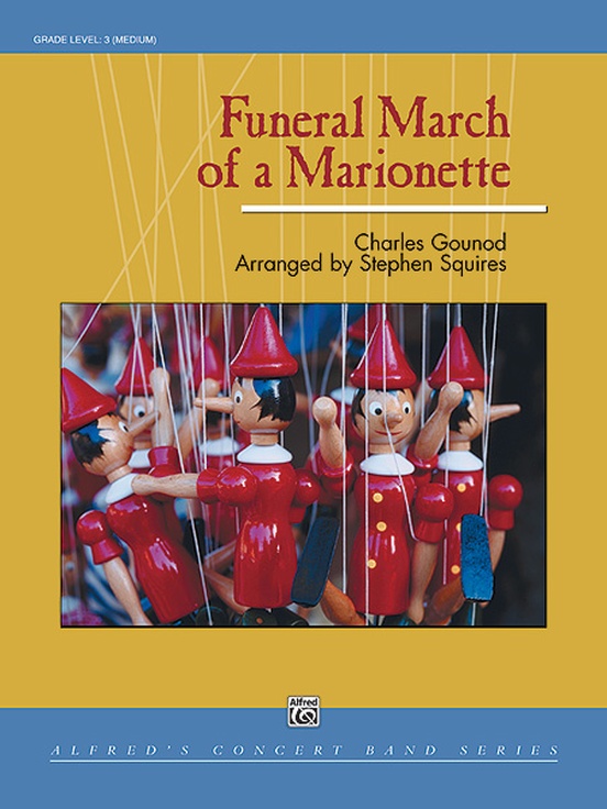 Funeral March of a Marionette: Concert Band Conductor Score & Parts ...