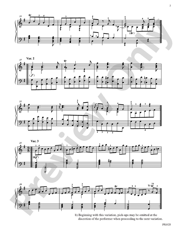 Chaconne in G Major, G 229: Piano: George Frideric Handel - Digital ...