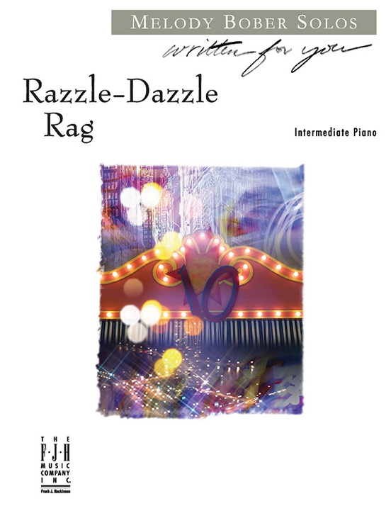 Razzle-Dazzle Rag: Piano: Melody Bober - Digital Sheet Music Download