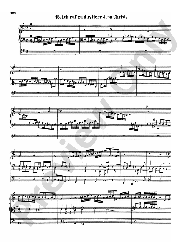 Buxtehude: Organ Works, Volume IV: 15. Ich ruf zu dir, Herr Jesu Christ ...