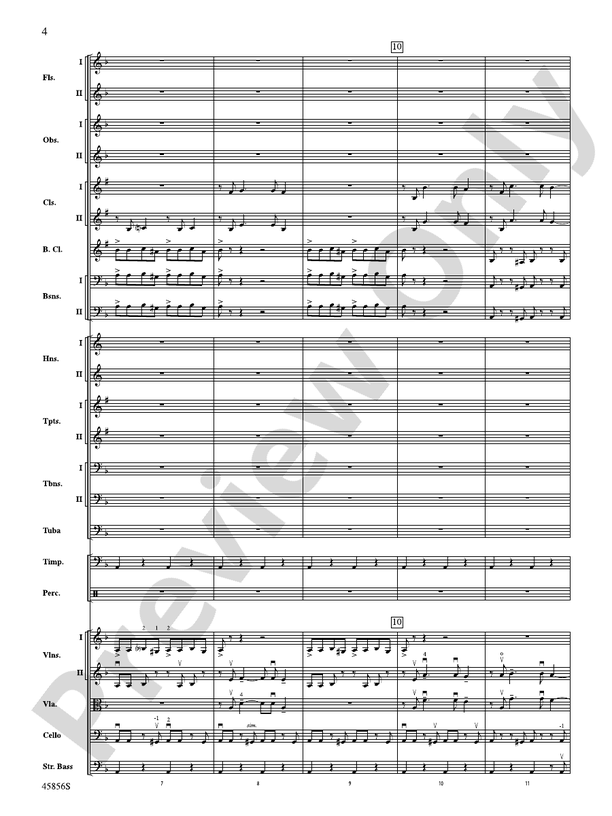 Academic Festival Overture, Op. 80: Score: Full Orchestra Score ...
