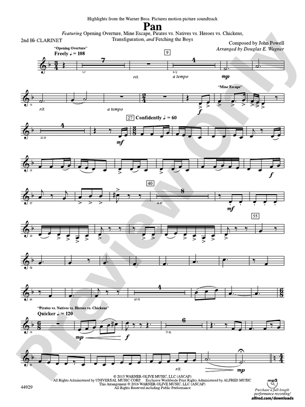 Pan: Highlights from the Warner Bros. Pictures Motion Picture ...