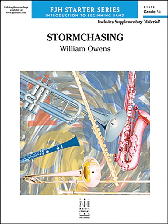 Stormchasing: Concert Band Conductor Score: William Owens | Sheet Music