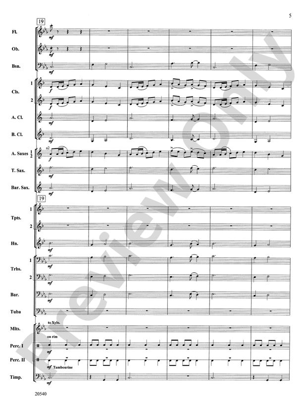 Matrix: Score: Concert Band Score - Digital Sheet Music Download