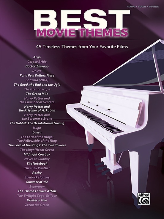 Best Movie Themes Piano Vocal Guitar Book Sheet Music Best Movie Themes Piano Vocal Guitar Book Sheet Music