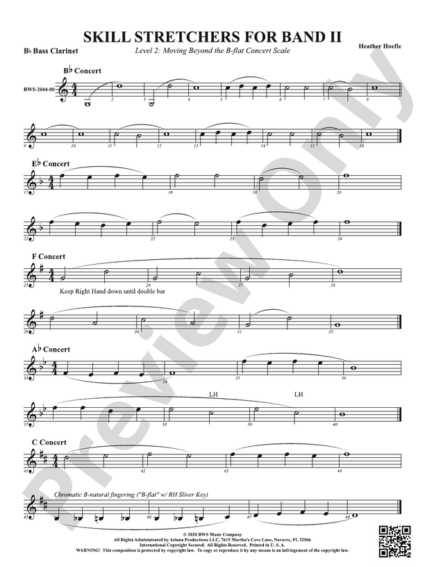 Skill Stretchers for Band II - Level 2: Moving Beyond the B-flat ...