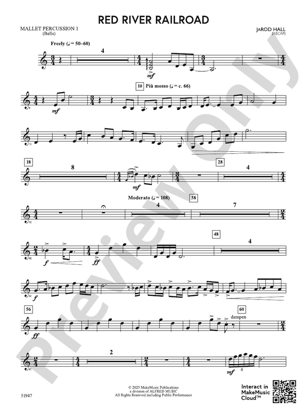 Red River Railroad: Mallets: Mallets Part - Digital Sheet Music Download