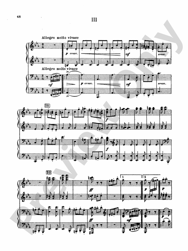 Tchaikovsky: Symphony No. 2 in C Minor, Op. 17 "Little Russian": III. Allegro molto vivace Part ...