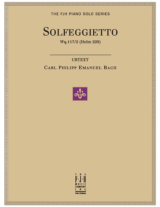 Solfeggietto: Piano: Carl Philipp Emanuel Bach - Digital Sheet Music ...