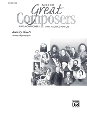 Meet the Great Composers, Book 1: Piano Book & Online Audio | Sheet Music