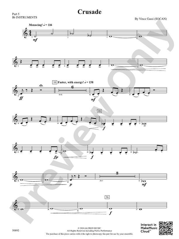 Crusade: Part 5 - B-flat Instruments: Part 5 - B-flat Instruments Part ...