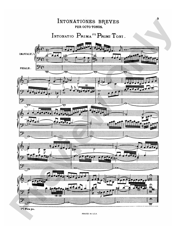 Scherer: Intonations and Toccatas: 1st Intonation Part - Digital Sheet ...