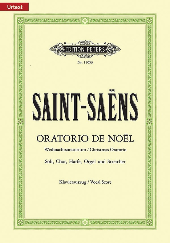 Oratorio de Noël (Christmas Oratorio) Op. 12 (Vocal Score): Choral ...