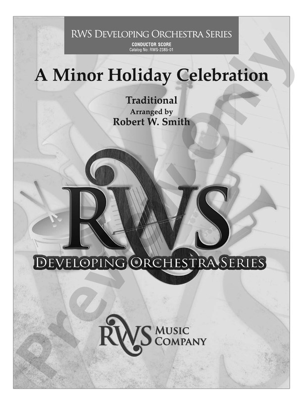 A Minor Holiday Celebration: Score: Full Orchestra Score - Digital ...