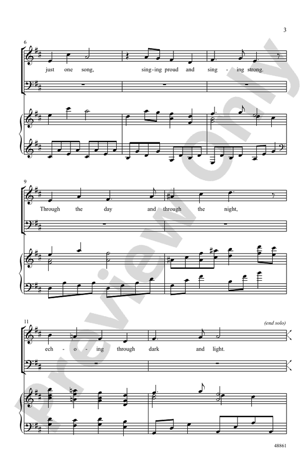 Fill the World with Music: SATB Choral Octavo: David Waggoner - Digital ...