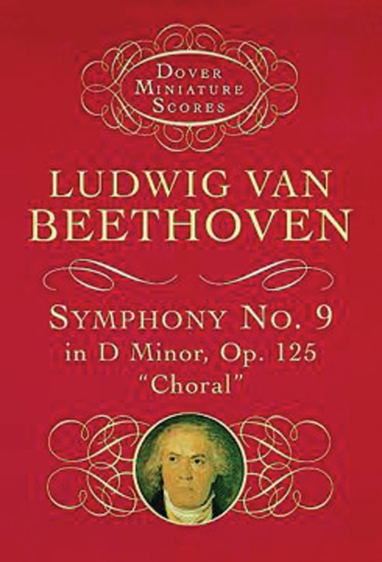 Symphony No. 9 in D Minor: Op. 125 ("Choral"): Full Orchestra Miniature Score: Ludwig van ...