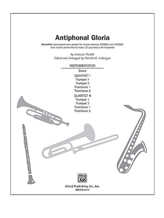 Antiphonal Gloria: 1st B-flat Trumpet: 1st B-flat Trumpet Part ...