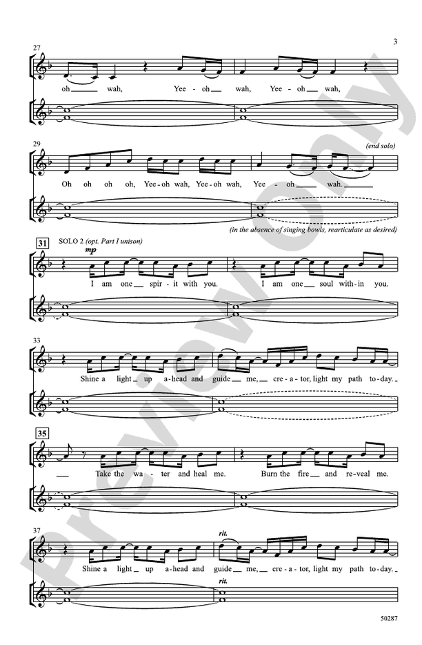 Cherokee Morning Song: 2-Part (Any Combination) Choral Octavo - Digital ...