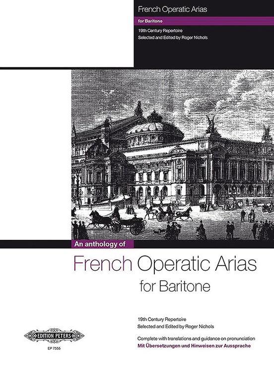 French Operatic Arias for Baritone and Piano: Opera Aria Album by Voice ...