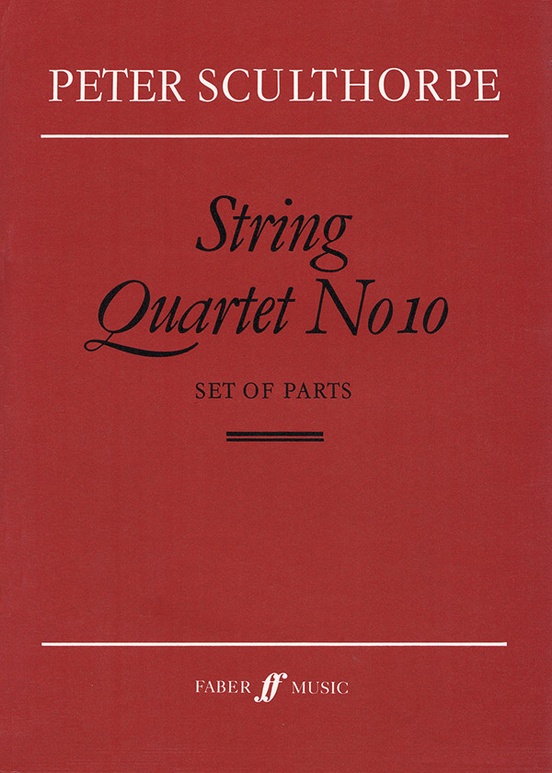 String Quartet No. 10: String Quartet Parts: Peter Sculthorpe | Sheet Music