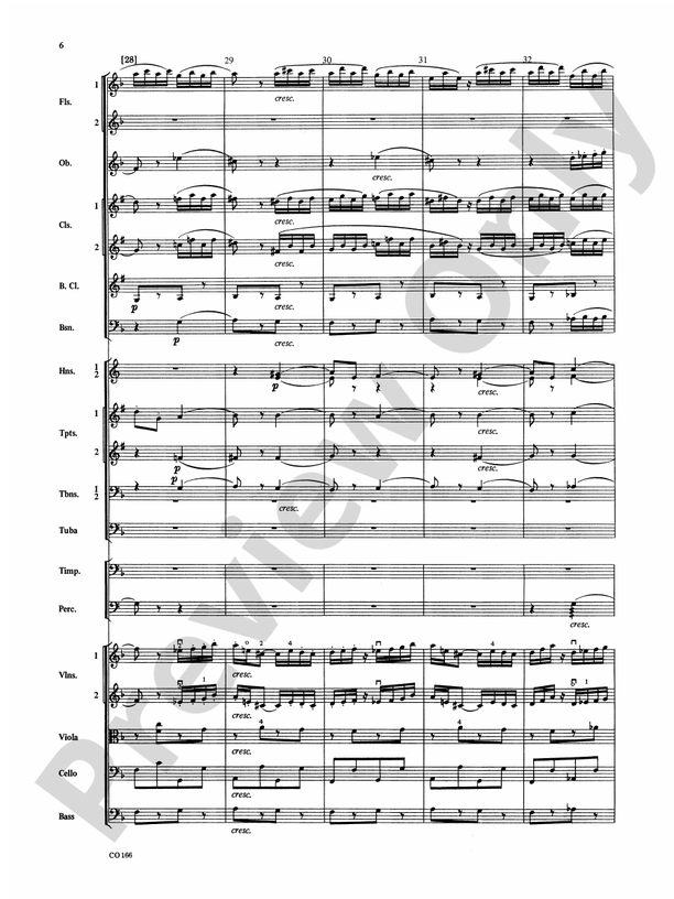 Bacchanale from Samson and Delilah: Score: Full Orchestra Score - Digital Sheet Music Download