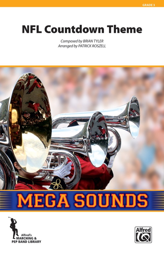 NFL Countdown Theme: Marching Band Conductor Score & Parts: Brian Tyler ...