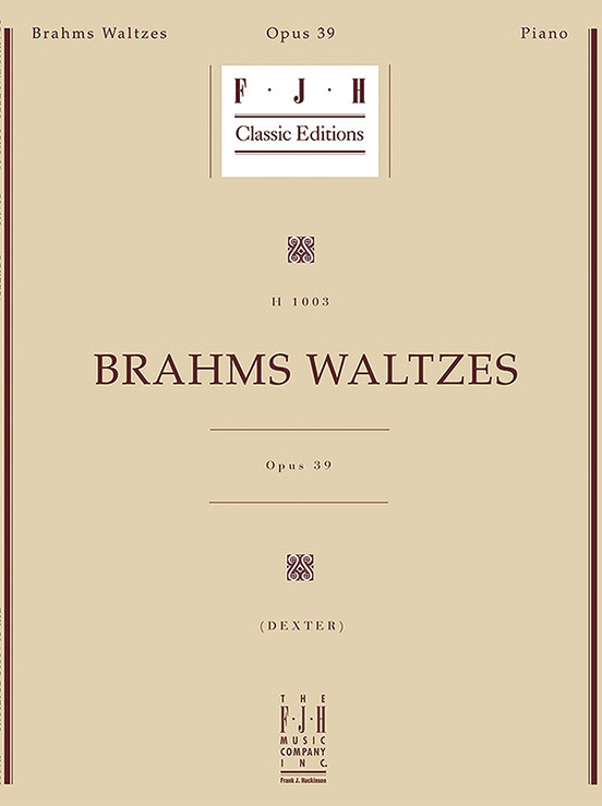Brahms Waltzes, Op. 39: Piano Book: Johannes Brahms | Sheet Music