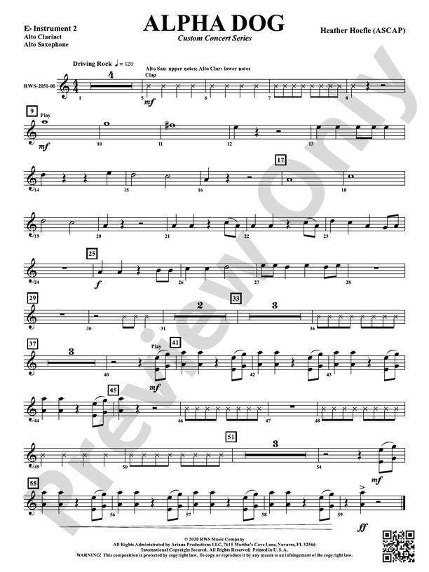 Alpha Dog: Part 2 - E-flat Instruments: Part 2 - E-flat Instruments ...