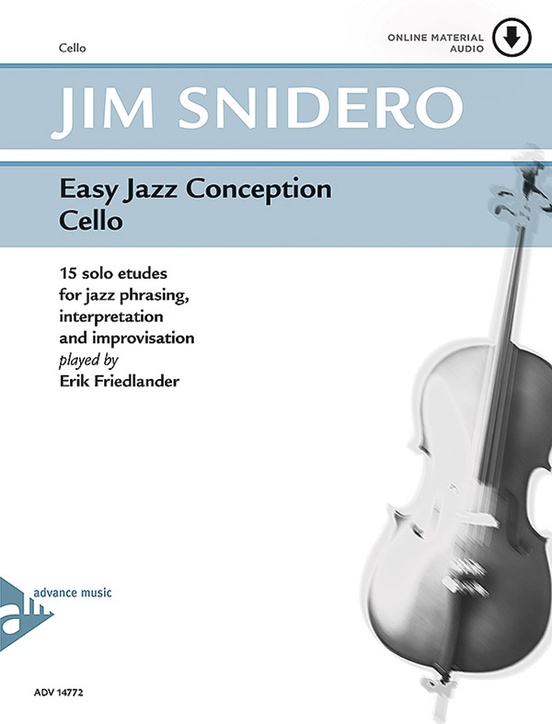 Easy Jazz Conception Cello: Cello & Piano Book & Online Audio | Sheet Music