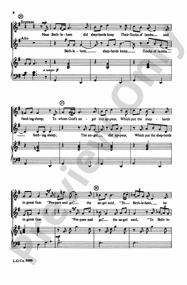 Three Christmas Carols: 2-Part Choral Octavo - Digital Sheet Music Download