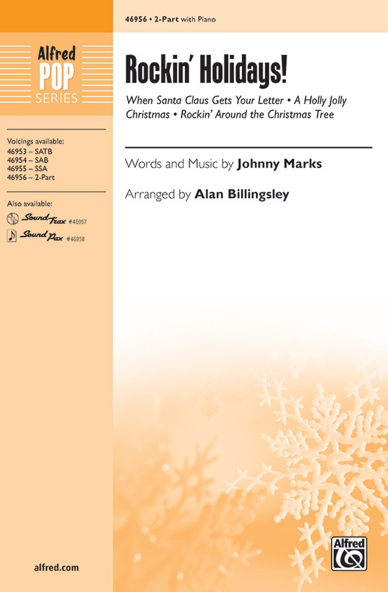 Rockin' Holidays!: 2-Part Choral Octavo: Johnny Marks - Digital Sheet ...