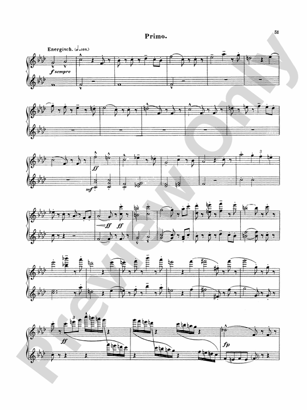 Mahler: Symphony No. 1, in D Major: IV. Stürmisch bewegt Part - Digital Sheet Music Download