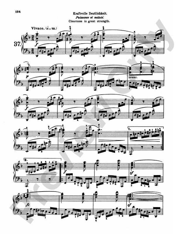 Czerny: Art of Finger Dexterity, Op. 740, Complete: No. 37 Part ...