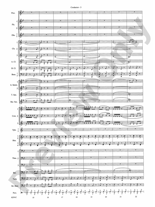 Bugler's Holiday (with Cornet Trio): Score: Concert Band Score - Digital Sheet Music Download