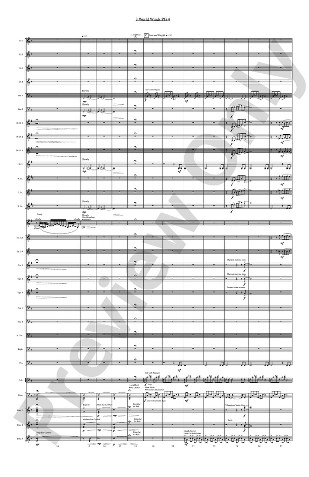 Three World Winds: : Allen Vizzutti - Digital Sheet Music Download